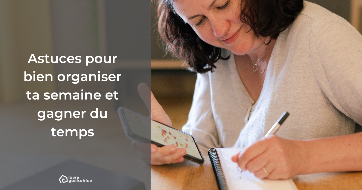 Organisation planning semaine simple et efficace